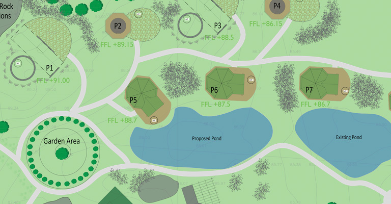 Glamping Site Planning Permission Plans And Drawings